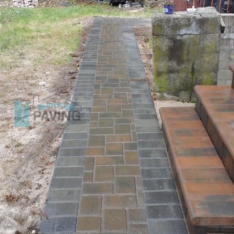 Paver Stoop Gallery - LI Paving and Masonry