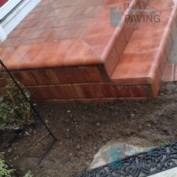 Paver Stoop Gallery - LI Paving and Masonry