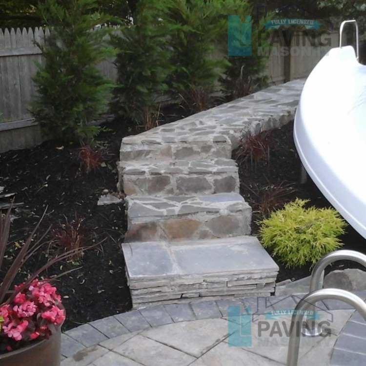 Paver Stoop Gallery - LI Paving and Masonry