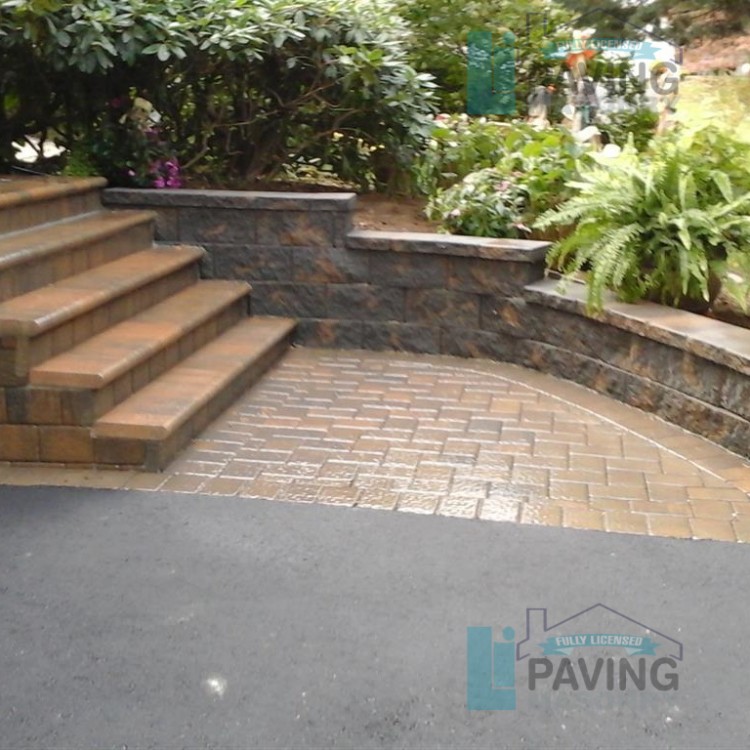 Paver Stoop Gallery - LI Paving and Masonry