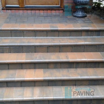 Paver Stoop Gallery - LI Paving and Masonry